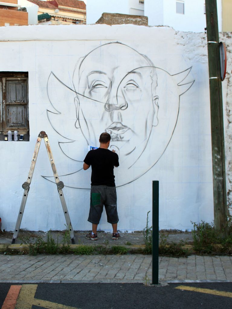 Street Art Interview Questions to artist MANOMATIC