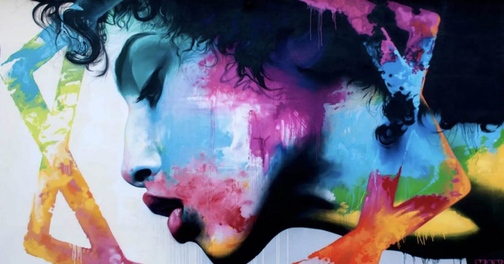 Street Art Hyperrealism - MANOMATIC urban artist - murals paintings